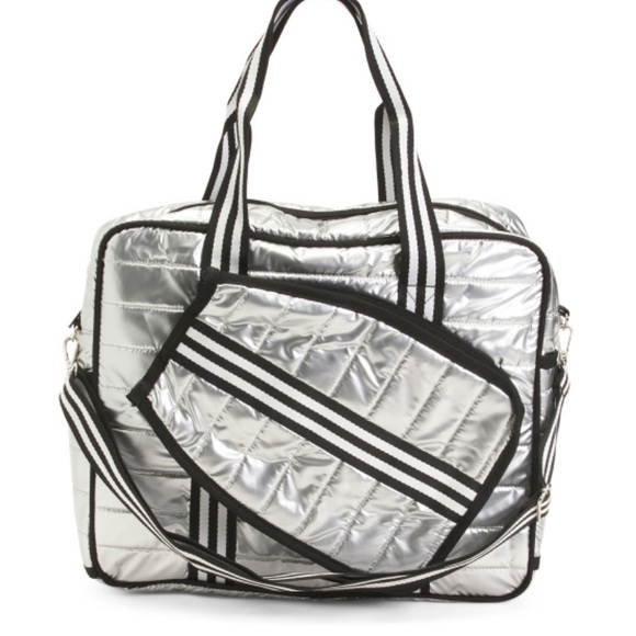 Lulla Collection | Bags | Lulla Collectionnylon Quilted Pickleball Bag ...